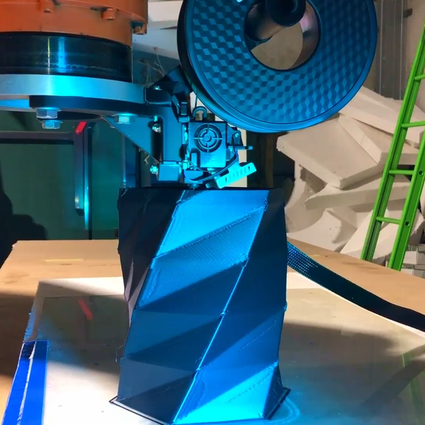 Turning a 2 ton robot into a 3D-printer | Hackaday.io
