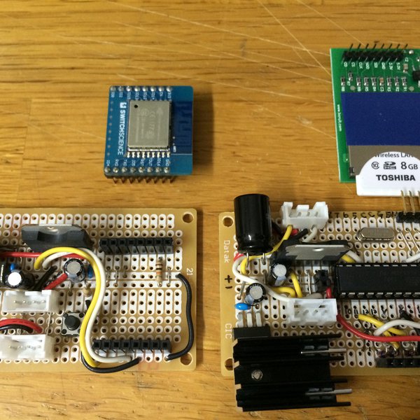 Remote control of G-gage train model by FlashAir | Hackaday.io