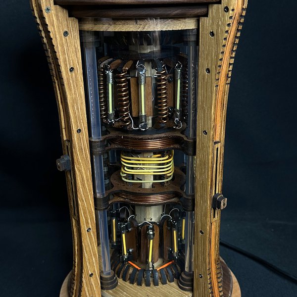 Wooden Reactor, Simulator: Sound, Light, Charger | Hackaday.io