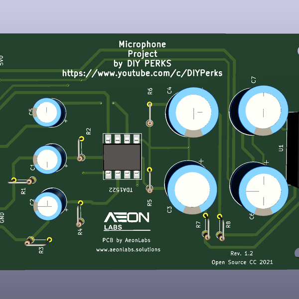 DIYPERKS DIY -Building a quality USB-C microphone | Hackaday.io
