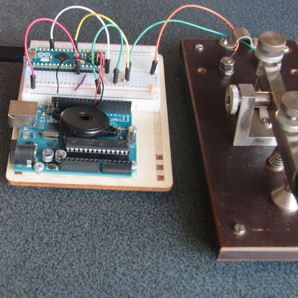 Morse key HID + ugly hack | Hackaday.io