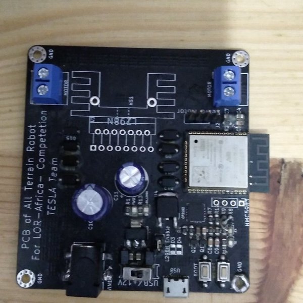 All terrain robot board | Hackaday.io