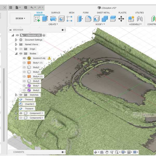 photoscan and repair hatch button | Hackaday.io
