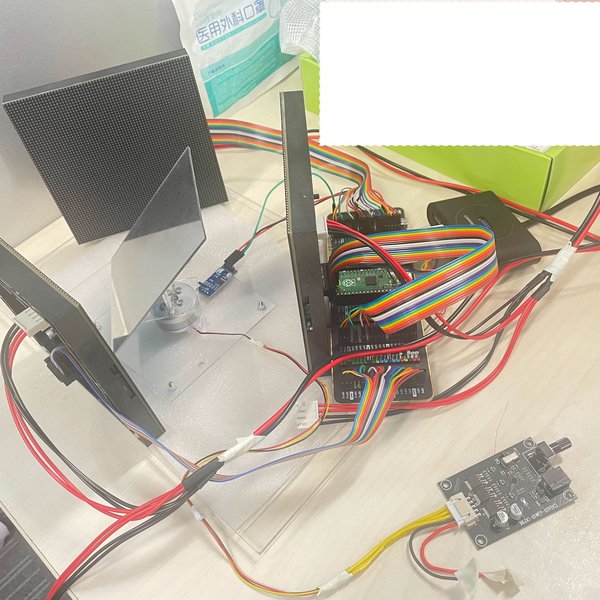 Volumetric Display using Rotating Mirror | Hackaday.io