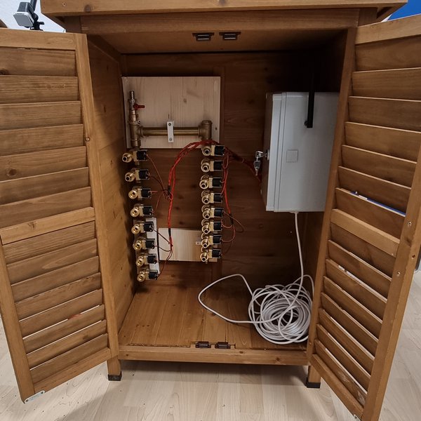 Smart garden watering with 20 channels | Hackaday.io