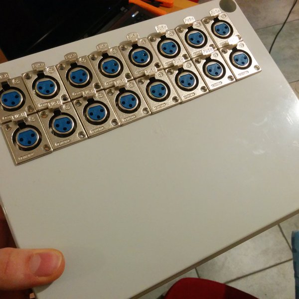 Passive Ethernet XLR Wall Box | Hackaday.io