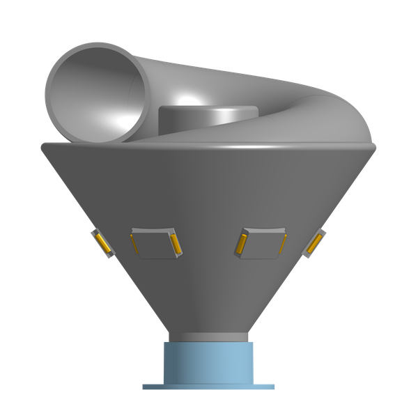 3D Printed Vortex Particle Separator for Shop Vac | Hackaday.io
