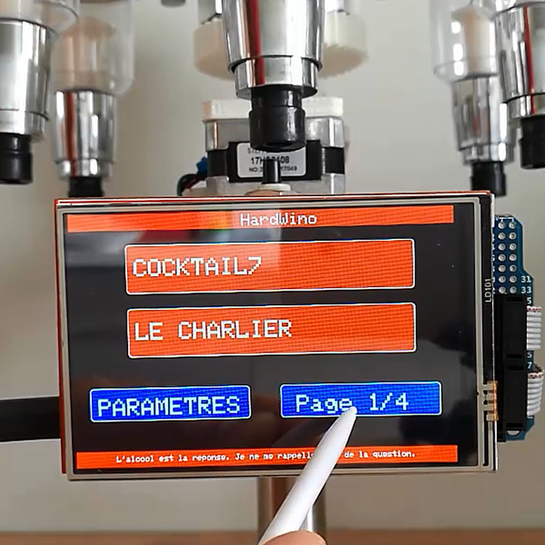 Hardwino An Open Source Cocktail Maker