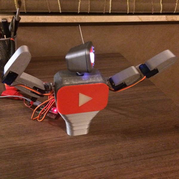 Subby the interactive youtube subscriber robot | Hackaday.io
