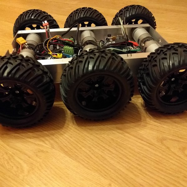6WD all terrain robot | Hackaday.io