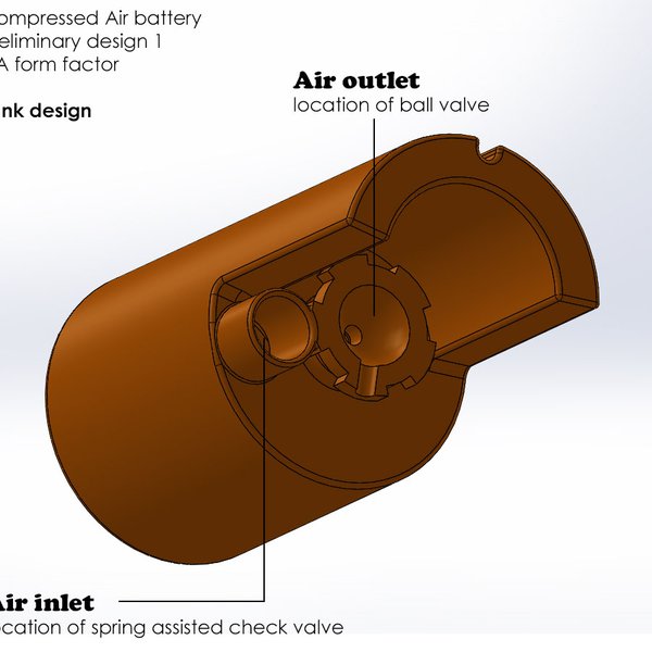 A Compressed Air AA battery | Hackaday.io