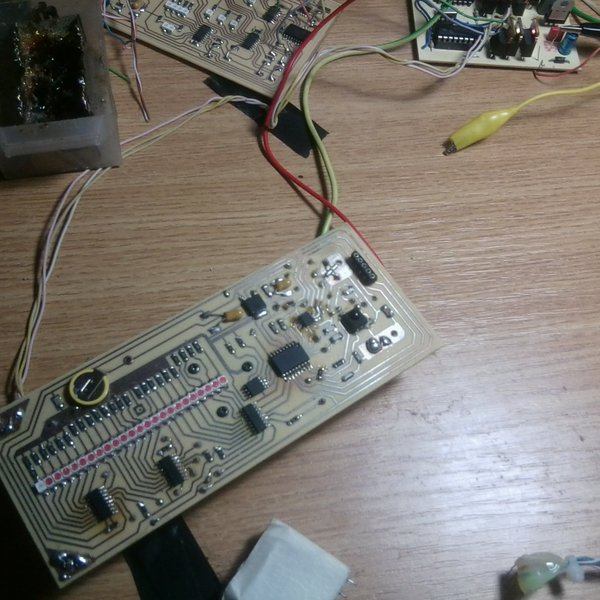 R-clock POV | Hackaday.io