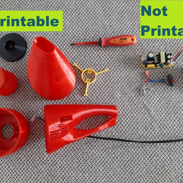 3D printable Vacuum Cleaner | Hackaday.io