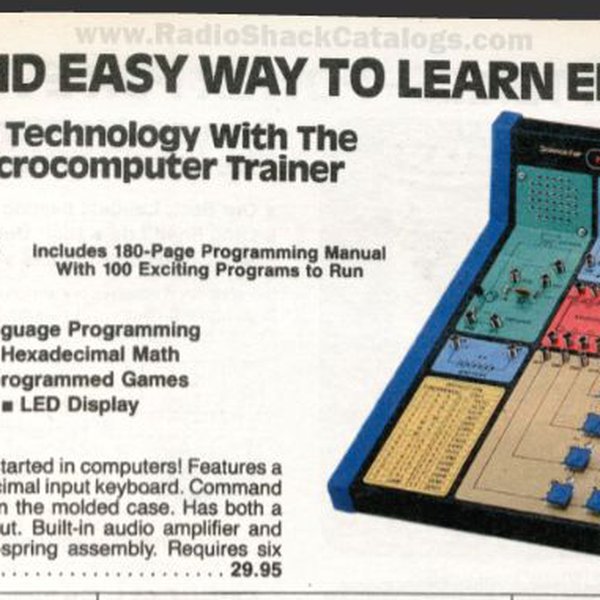 Exploring the Science Fair Microcomputer Trainer | Hackaday.io