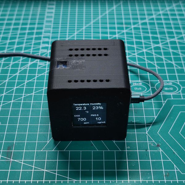 AirCube - All in 1 Air Quality Monitor | Hackaday.io
