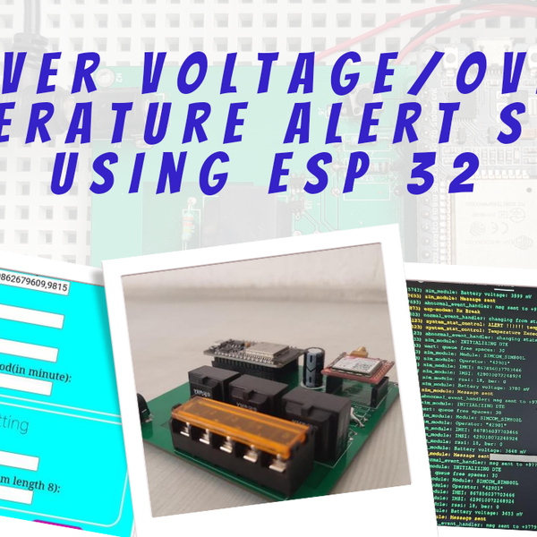 Voltage and Temperature Monitoring - Alert System | Hackaday.io