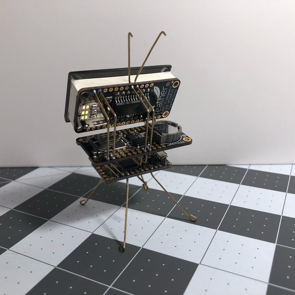 Circuitpython 7 Segment Character Clock