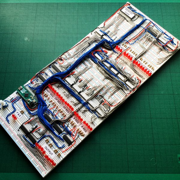 Cambridge-1: a 4-bit 7400 series based CPU | Hackaday.io