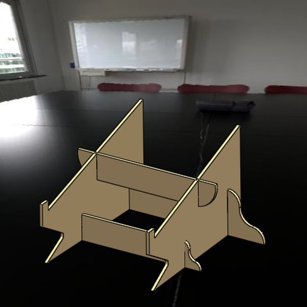 Laptop Cardboard Stand | Hackaday.io