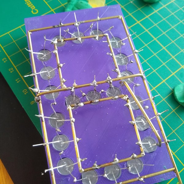 Freeform Neopixel 7 Segment