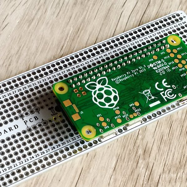 Breadboard PCB with Raspberry Pi support | Hackaday.io