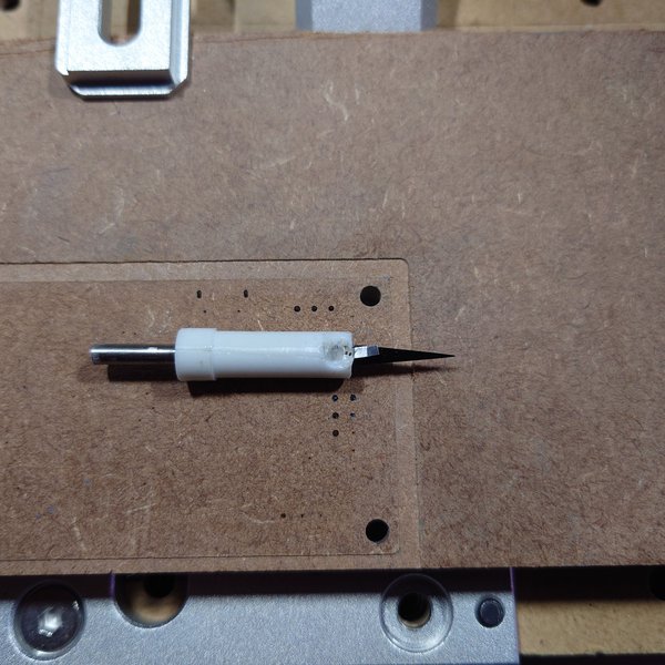 Spring loaded V-bit tool prototype | Hackaday.io