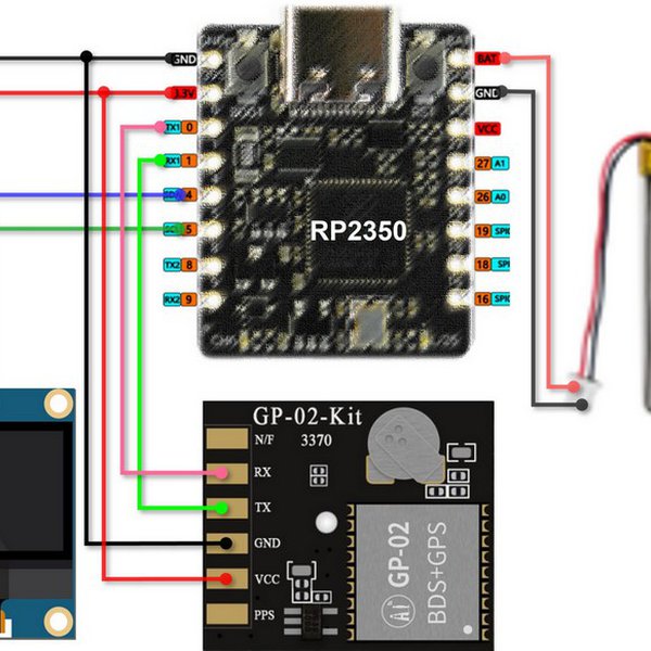 GP-02-Kit: GPS Desktop Clock | Hackaday.io
