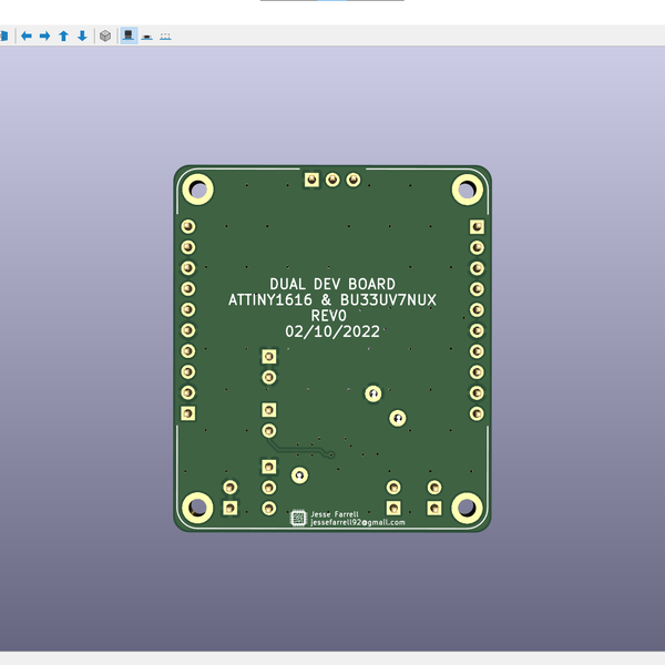 Dual Dev Board - ATTINY1616 & BU33UV7NUX | Hackaday.io