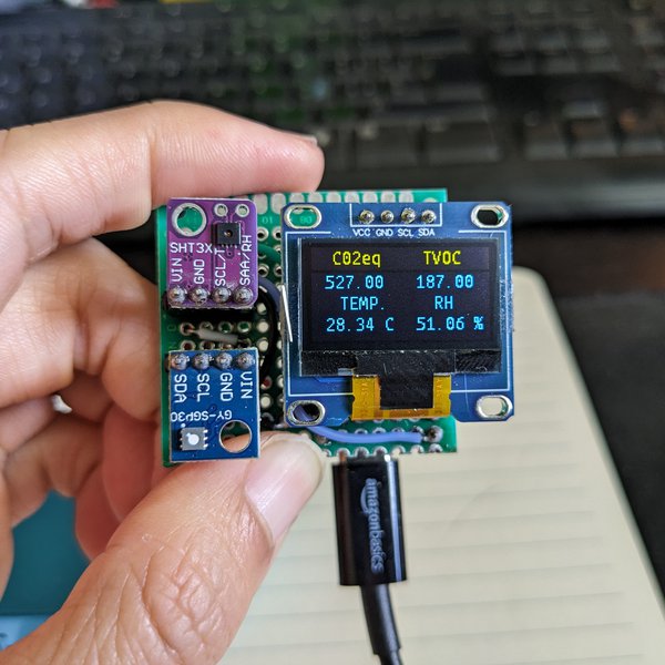 Air Quality Monitor with RP2040 | Hackaday.io