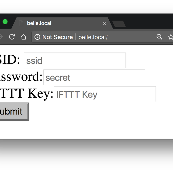 Belle: Door bell alert with ESP8266 + IFTTT | Hackaday.io