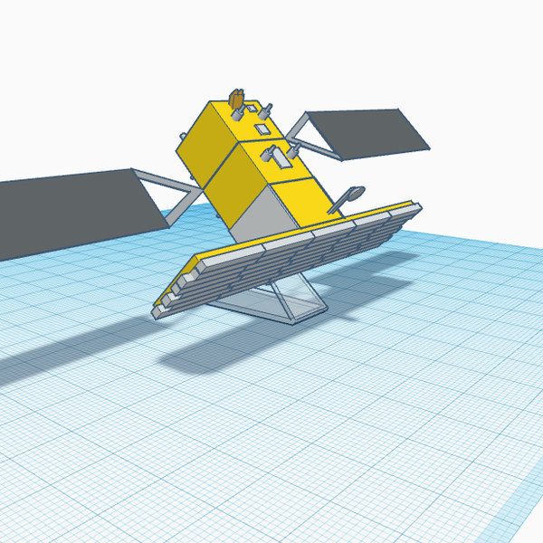 Flashing satellite model | Hackaday.io