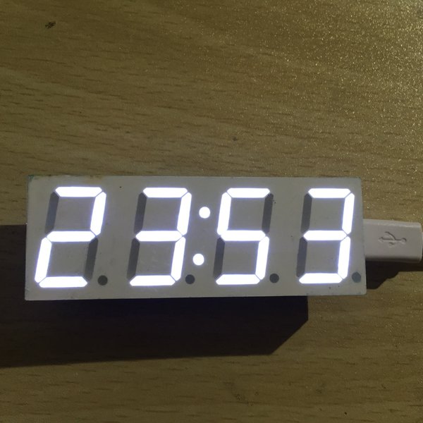 0.8" LED Digital Clock | Hackaday.io