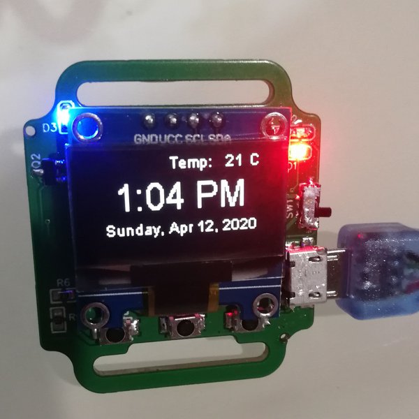 Smart Watch Based on ESP8266 | Hackaday.io