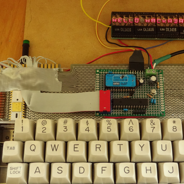 Almost pre-historic computer keyboard lives again | Hackaday.io