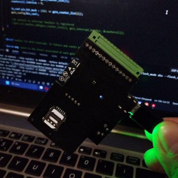 Multi-Meter Pulse Reader with ESP32-S3 and LTE | Hackaday.io