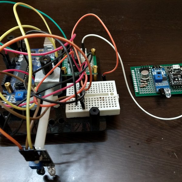 Automatic Sanitiser Dispenser | Hackaday.io