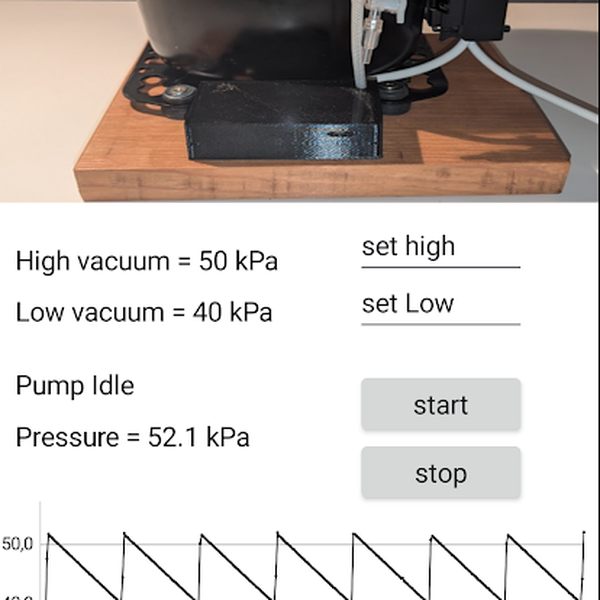A vacuum pump with an old fridge motor | Hackaday.io