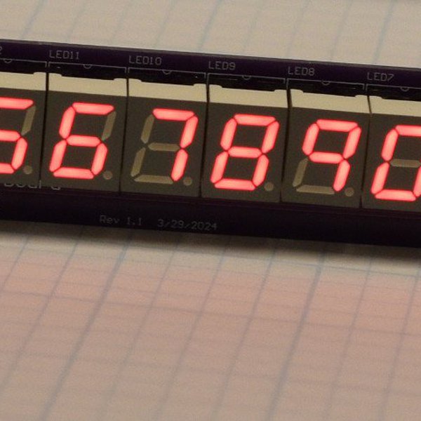 16 Digit LED Display Board | Hackaday.io