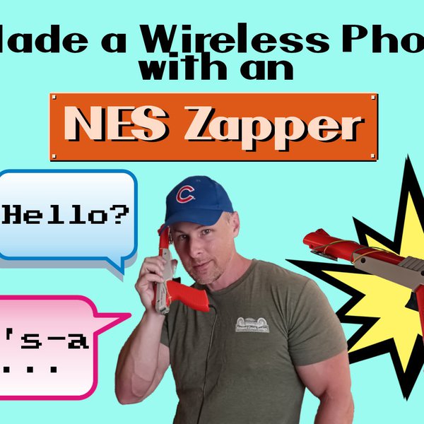 I Made a Wireless Phone With an NES Zapper | Hackaday.io