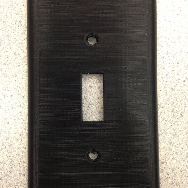 3D printed light switch cover | Hackaday.io
