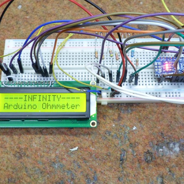 Diy Autorange Arduino Ohmmeter