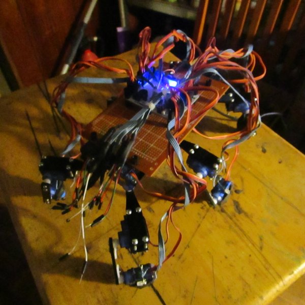 MEGA BREAD Series Number 7 - Hank The HexaPod | Hackaday.io