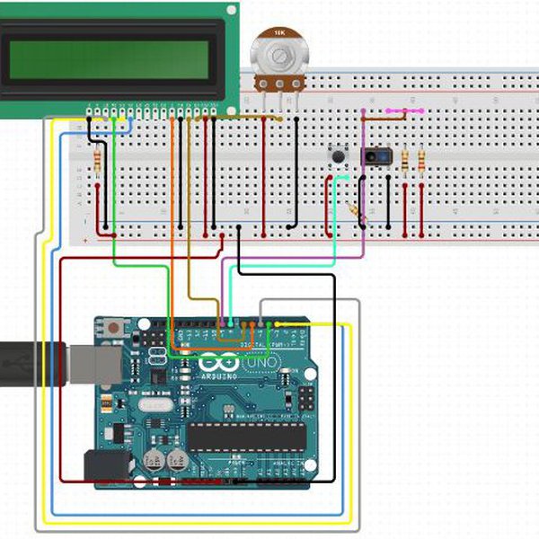 Digital Tachometer with Arduino for measuring RPM | Hackaday.io