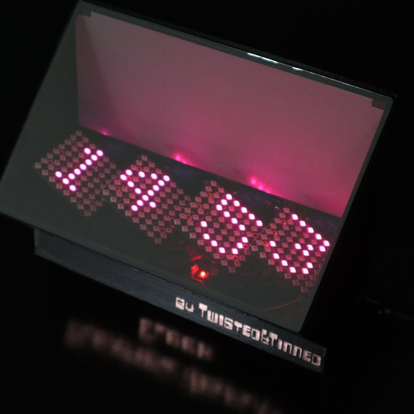 Floating Display Clock | Hackaday.io