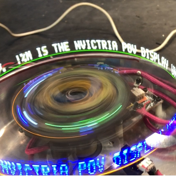 Dual Channel POV display | Hackaday.io