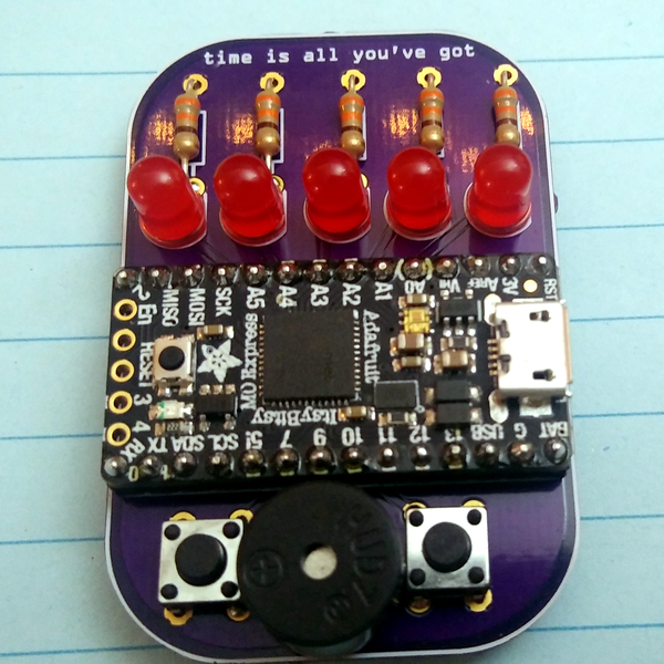 ItsyBitsy Tomato Timer | Hackaday.io
