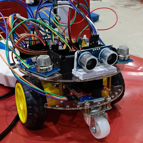 Autonomous Gas Leak Detection Robot — ESP32 + Live | Hackaday.io