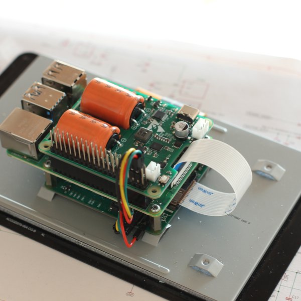 Raspberry Pi SuperCapacitor UPS with Power Switch | Hackaday.io