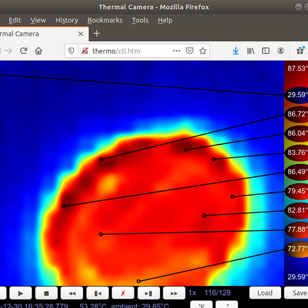 ESP Thermal Camera Streamer | Hackaday.io