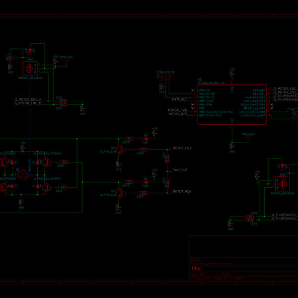 Rotary encoder motor control | Hackaday.io